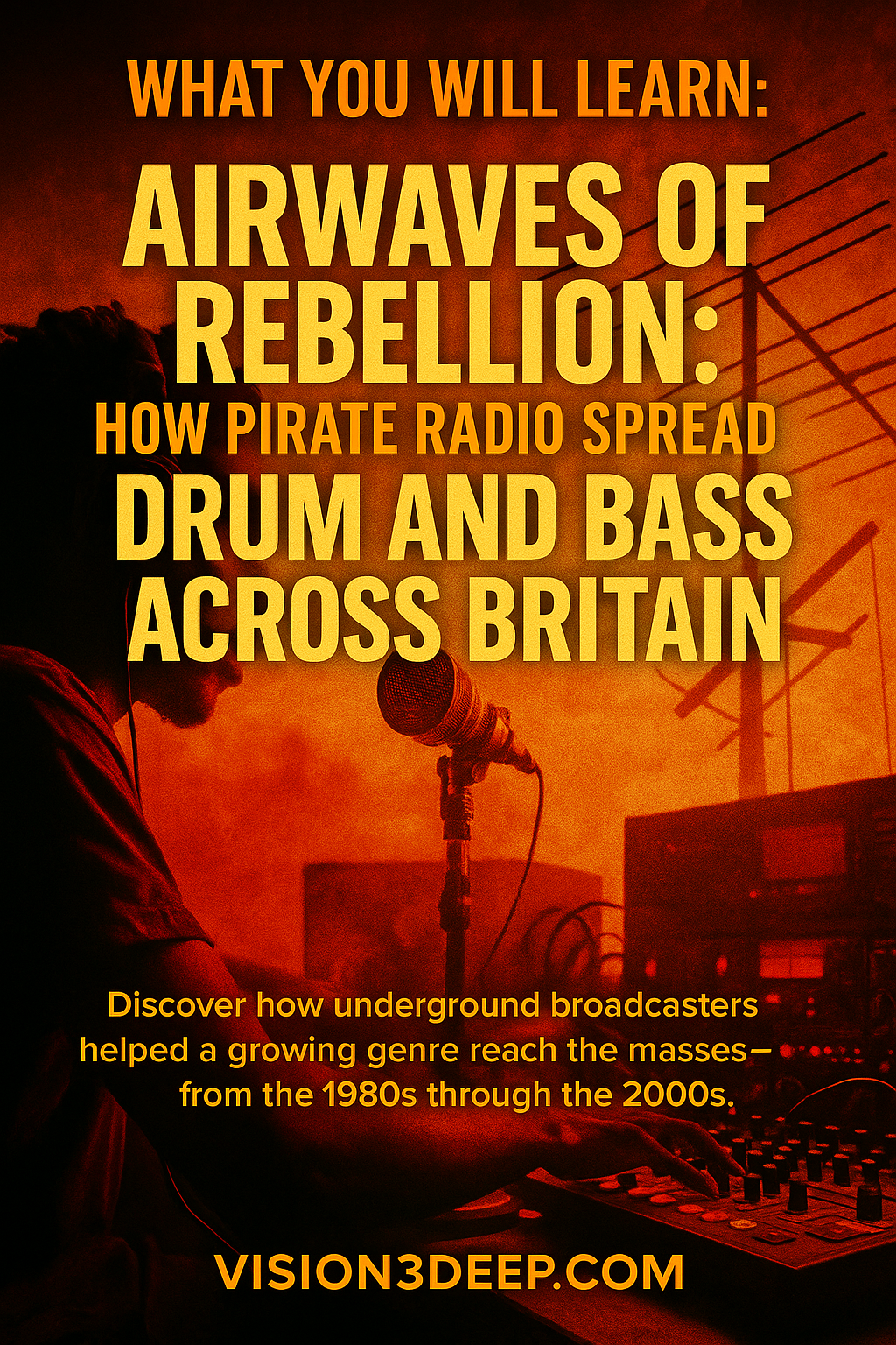 Airwaves of Rebellion: How Pirate Radio Spread Drum and Bass Across Britain