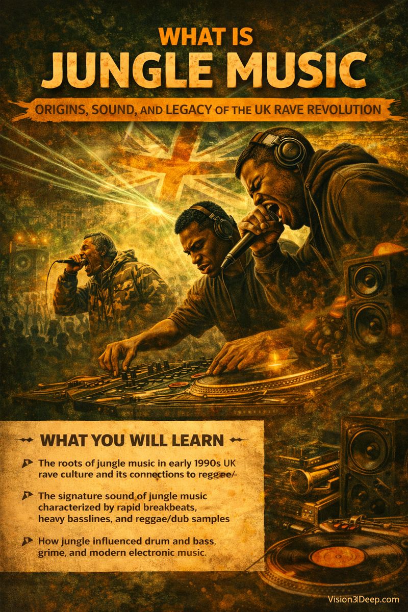 What Is Jungle Music | Origins, Sound, and Legacy of the UK Rave Revolution